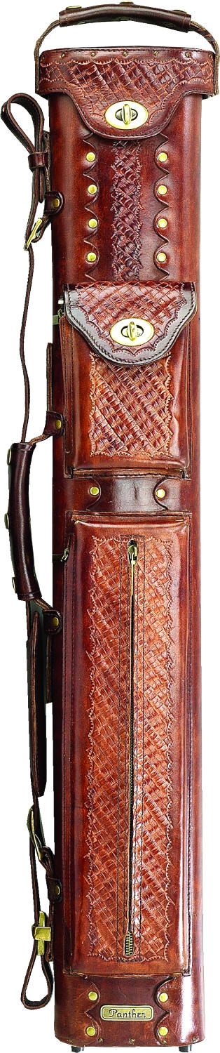 Panther Leather Pool Cue Cases - LCP24G-4 Cue Case